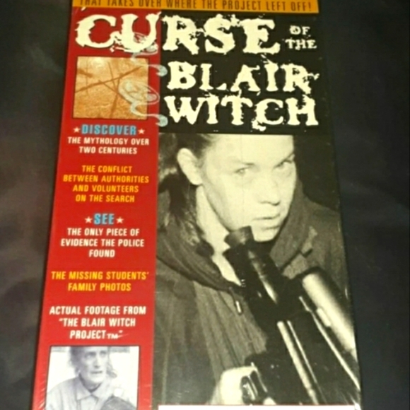 Media | New The Blair Witch Project Curse Vhs Movie Set Vintage 9s Film Scary Ghost | Poshmark